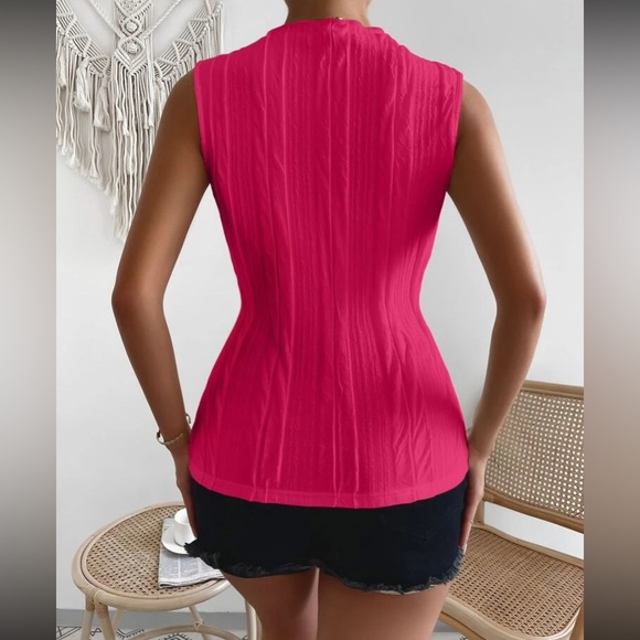 Tops | Boho Textured Tank Top | Poshmark